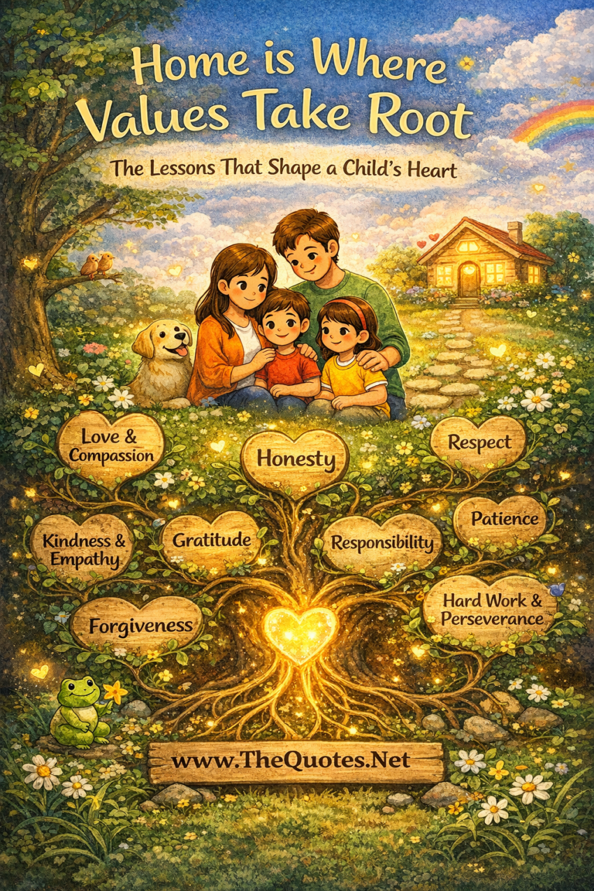 Teaching Values at Home: A Parent’s Role – TheQuotes.Net